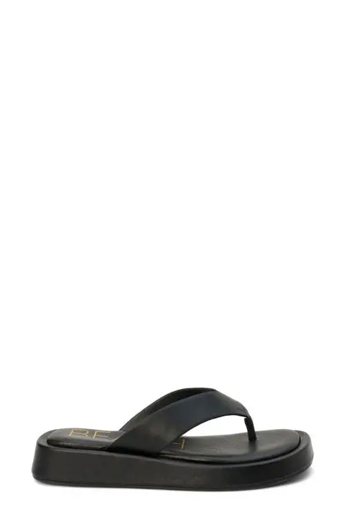 Matisse Mallorca Platform Flip Flop - Black