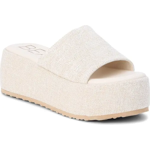 Matisse Pismo Platform Wedge Sandal - Silver Speckle