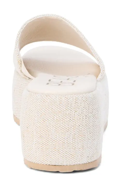 Matisse Pismo Platform Wedge Sandal - Silver Speckle