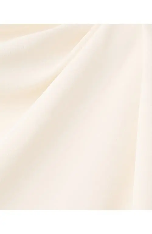 Mango Long Sleeve Drape Bateau Neck Top
