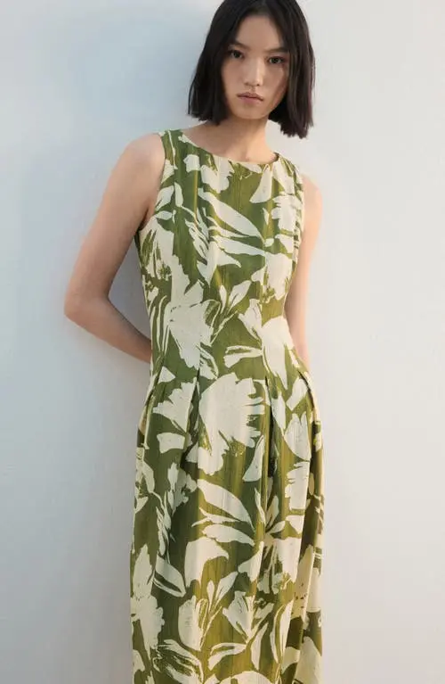 Mango Green Maxi Dresses | Editorialist