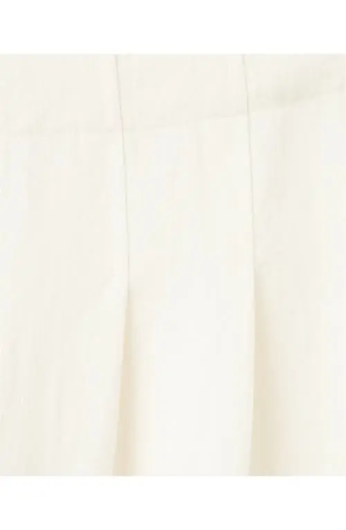 Mango Pleated Straight Leg Trousers
