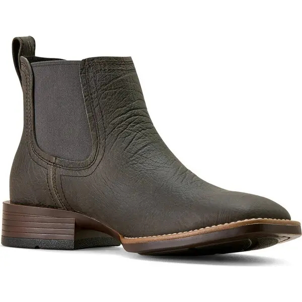 Ariat Booker Wide Square Toe Western Chelsea Boot