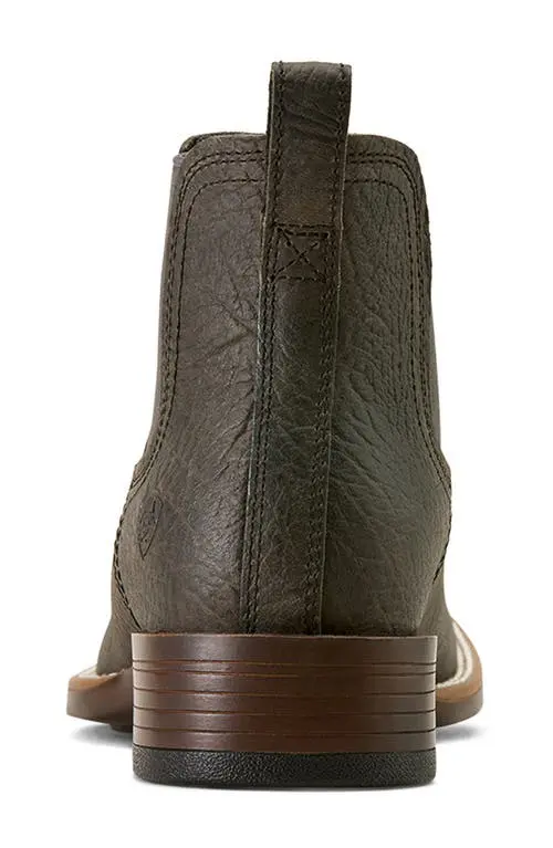 Ariat Booker Wide Square Toe Western Chelsea Boot
