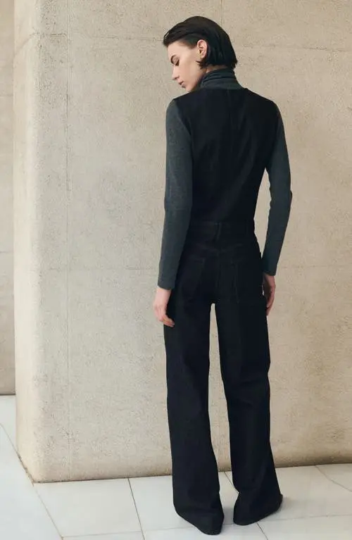 Mango Odette Denim Jumpsuit