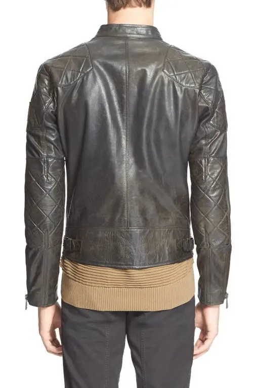 Belstaff Outlaw Leather Moto Jacket