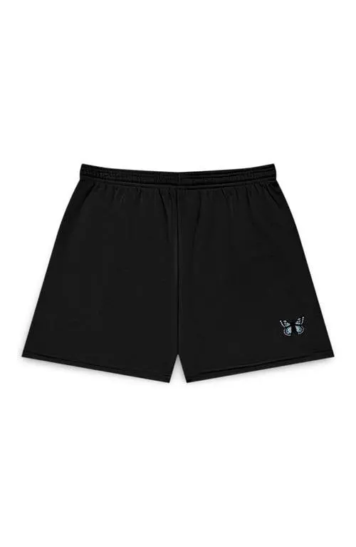 DALIX Butterfly Jogger Sweatshorts - Black