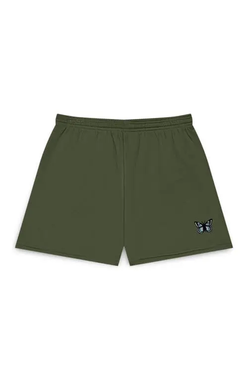 DALIX Butterfly Jogger Sweatshort - Olive