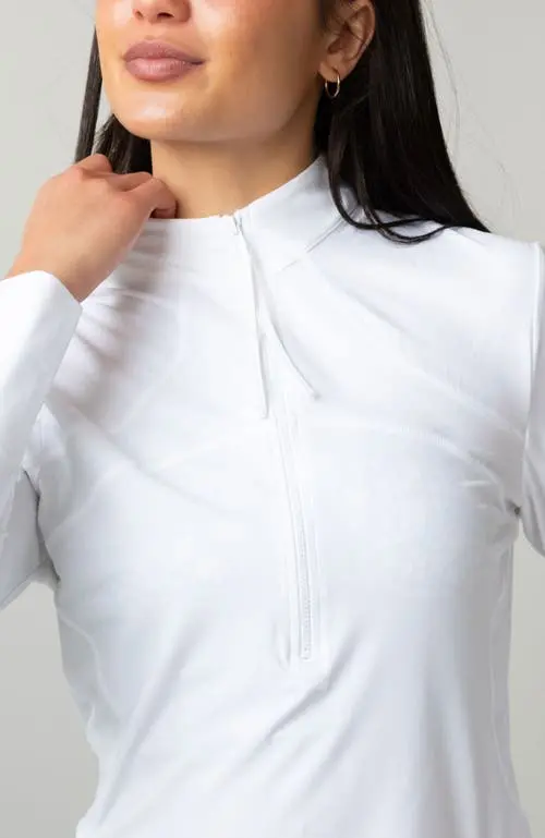 NANI Cropped Half-zip Rashguard
