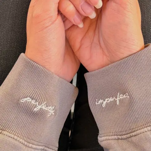 CONSCIOUS INK Embroidered Sweatshirt