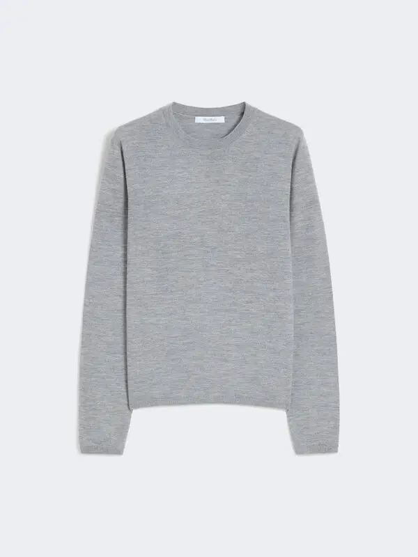 Max Mara Cashmere Yarn Sweater - Light Grey