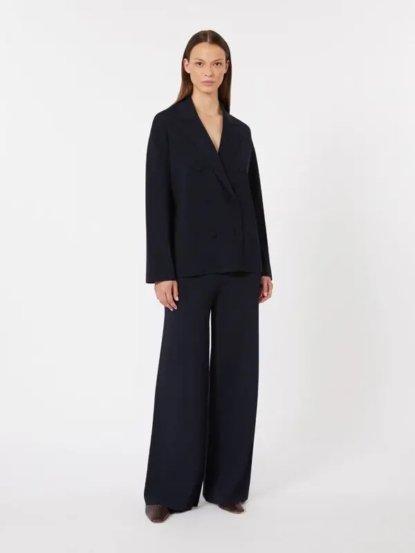 Max Mara Viscose Crêpe Double-breasted Jacket