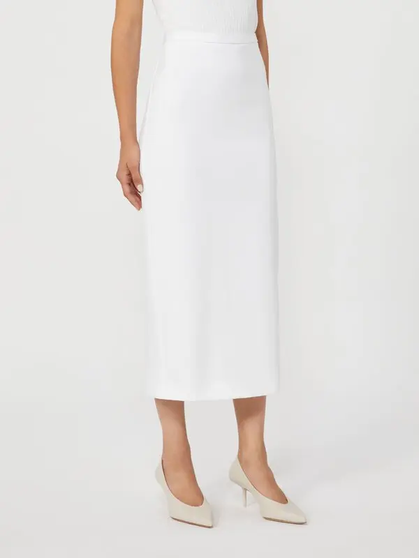 Max Mara Technical Jersey Pencil Skirt