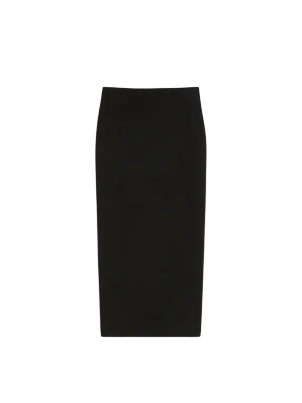 Max Mara Compact Crêpe Jersey Midi Skirt