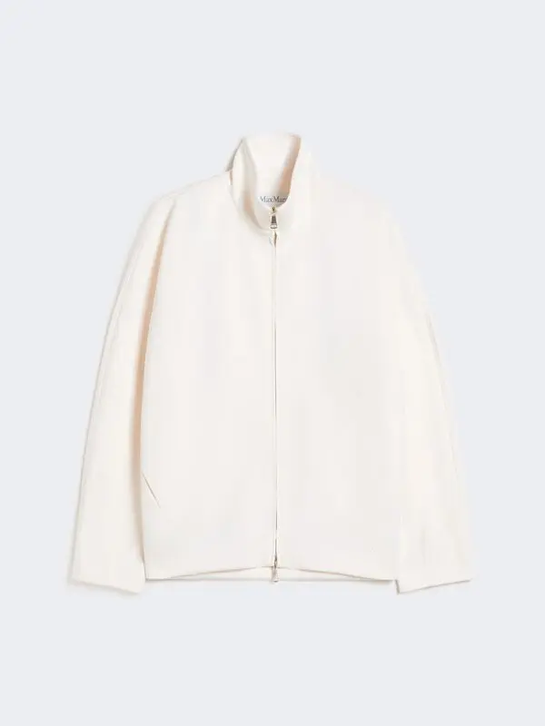 Max Mara Soft Scuba Jersey Jacket - Ivory