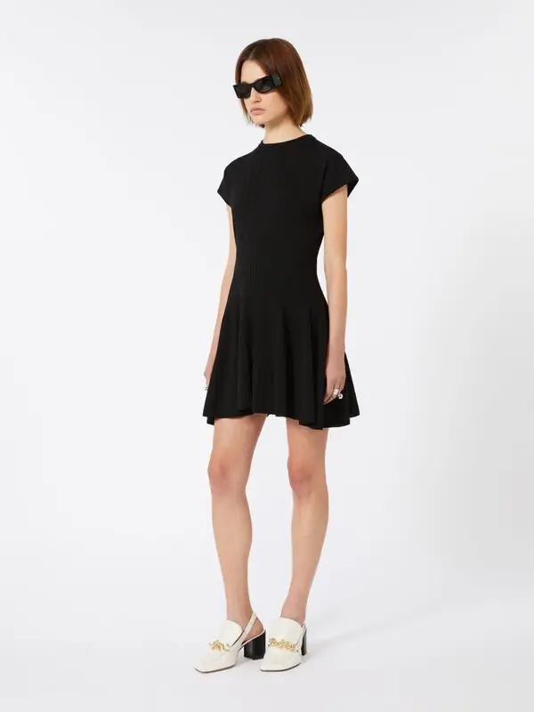 isabel marant knit dress Isabel Marant // Blue Knit Button Sweater Dress – VSP Consignment main image 1