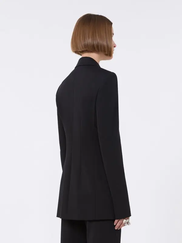 Max Mara Jersey Double-breasted Blazer