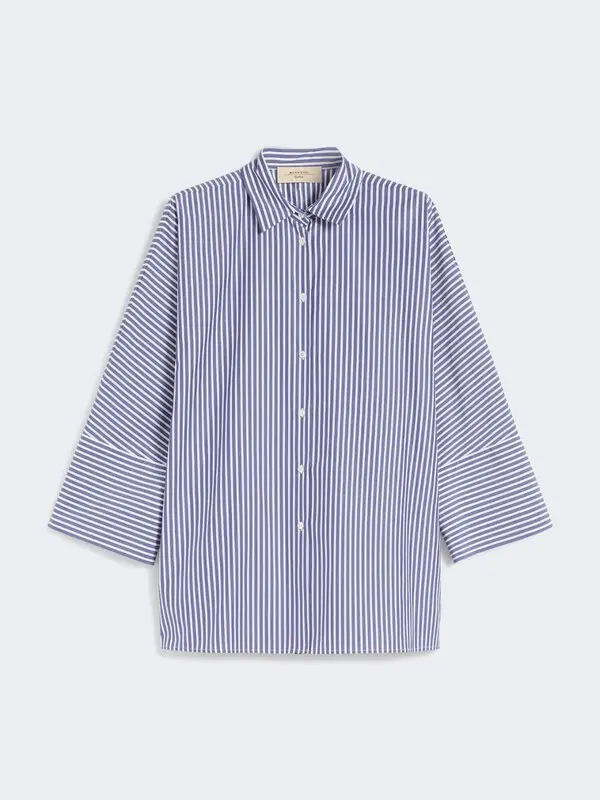 Max Mara Cotton Poplin Oversized Shirt