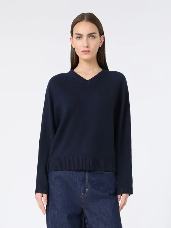 Max Mara Cashmere V-neck Pullover