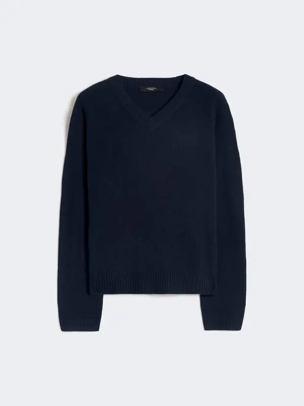 Max Mara Cashmere V-neck Pullover