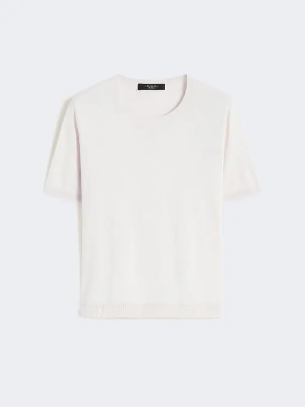 Max Mara Silk And Cotton Jumper - Ecru