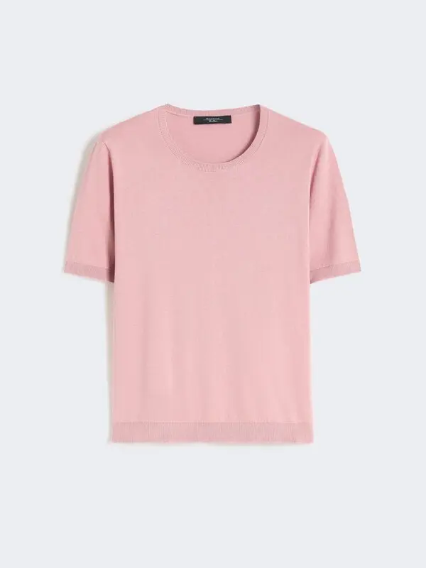 Max Mara Silk And Cotton Jumper - Pink