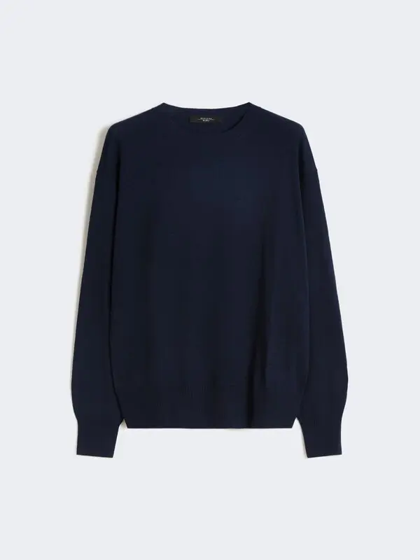 Max Mara Wool And Cashmere Sweater - Navy