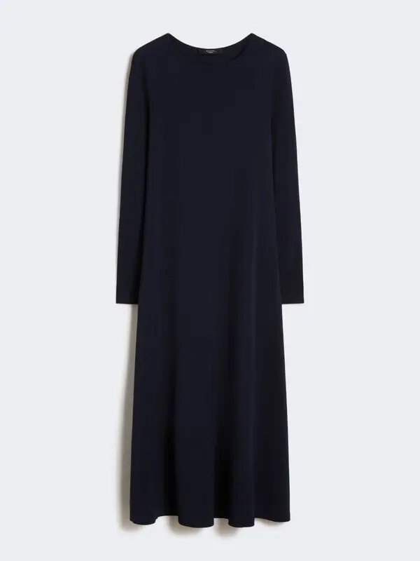 Max Mara Long Viscose Jersey Dress