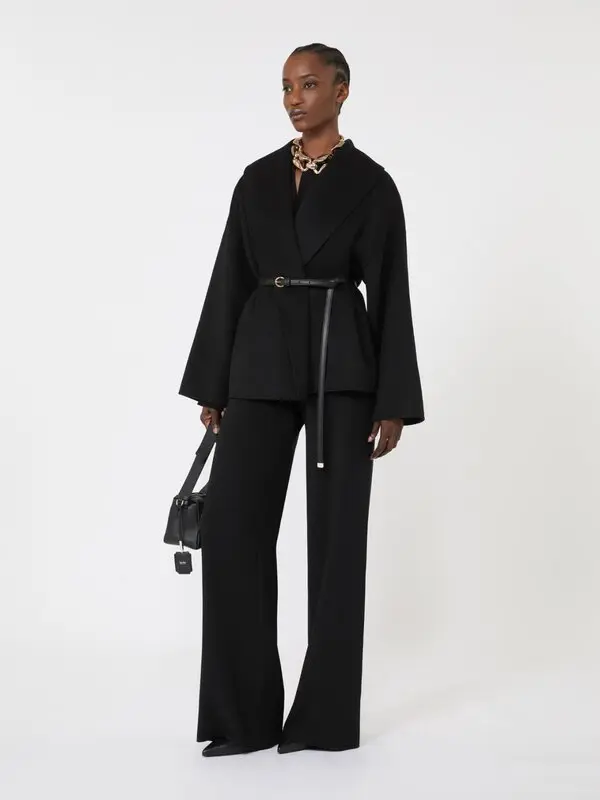 Max Mara Wool, Cashmere And Silk Robe Coat
