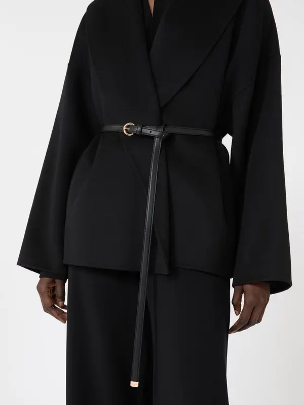 Max Mara Wool, Cashmere And Silk Robe Coat