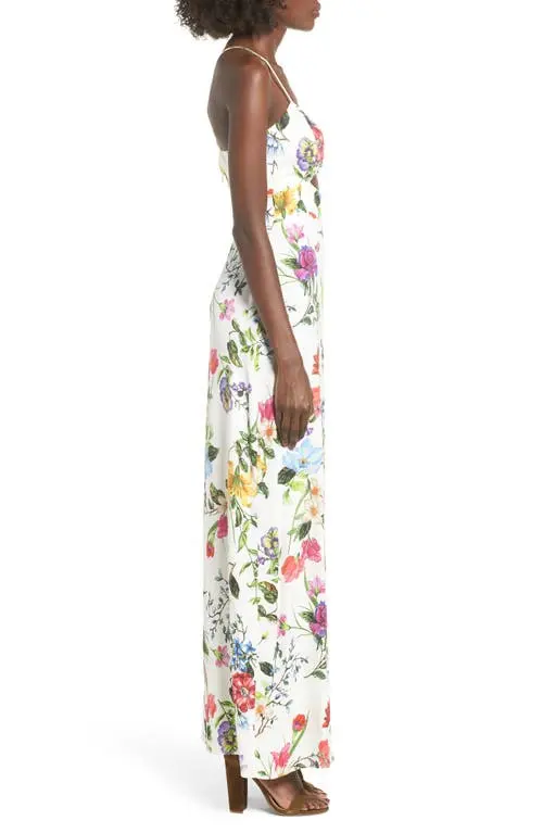 AFRM Marie Twisted Knot Front Maxi Dress