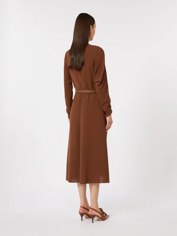 Max Mara Cady Flared Midi Dress
