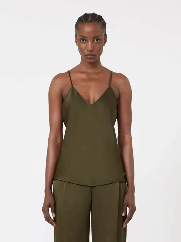 Max Mara Envers Satin Camisole Top