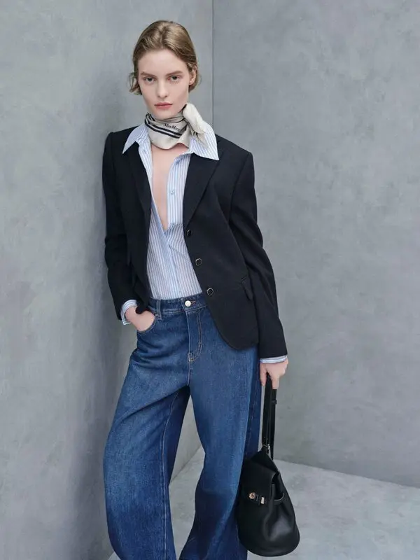 Max Mara Denim Baggy Jeans