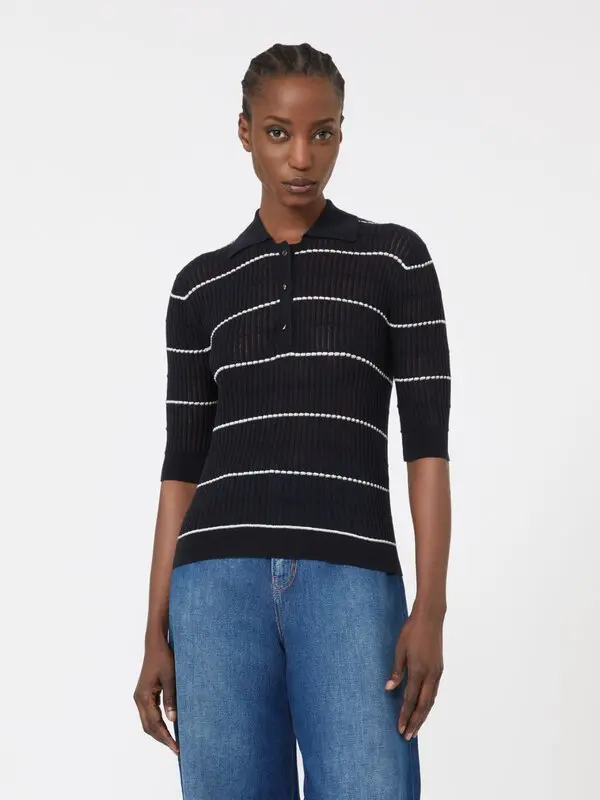 Max Mara Silk And Wool Yarn Jumper