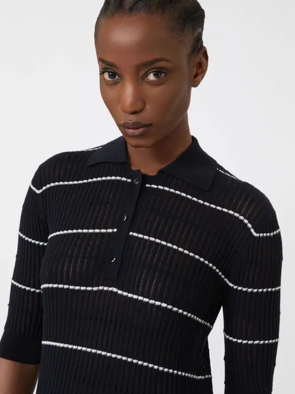 Max Mara Silk And Wool Yarn Jumper