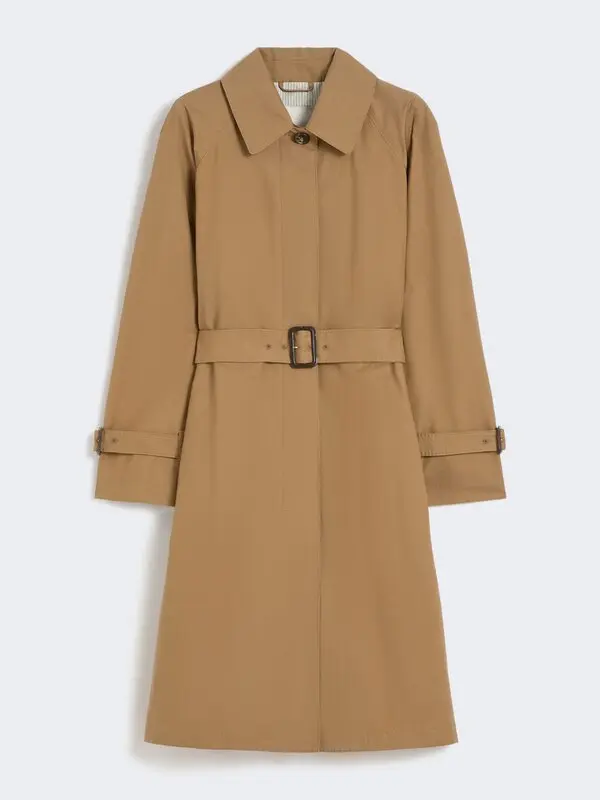 Max Mara Water-repellent Cotton-blend Trench Coat