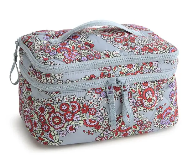 VERA BRADLEY Featherweight Brush Up Cosmetic Ca Se - One-color