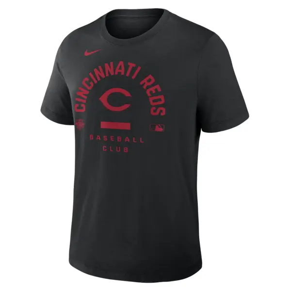 Nike Cincinnati Reds Authentic Collection Early Work Dri-fit Mlb T-shirt - Black