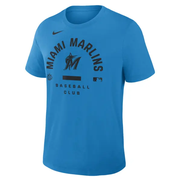Nike Miami Marlins Authentic Collection Early Work Dri-fit Mlb T-shirt