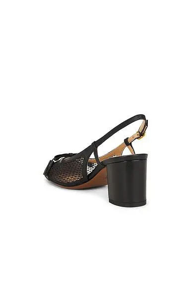 Valentino Garavani Slingback With Vlogo And Tassel Detail