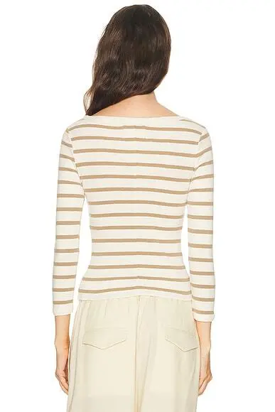Citizens Of Humanity Boat Neck Slim Tee