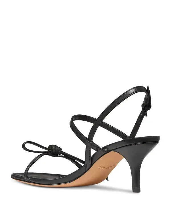 Kate Spade New York Loop High Heel Sandals - Black