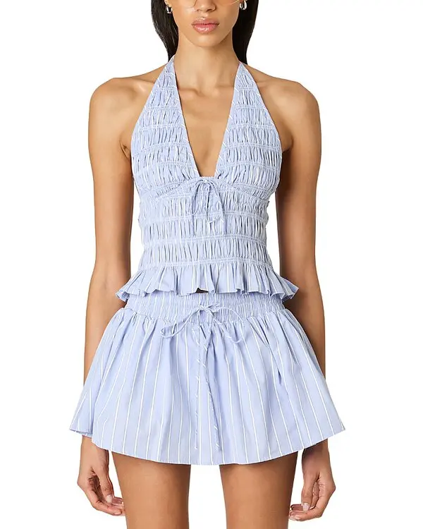 NIA Chandler Top - Chambray