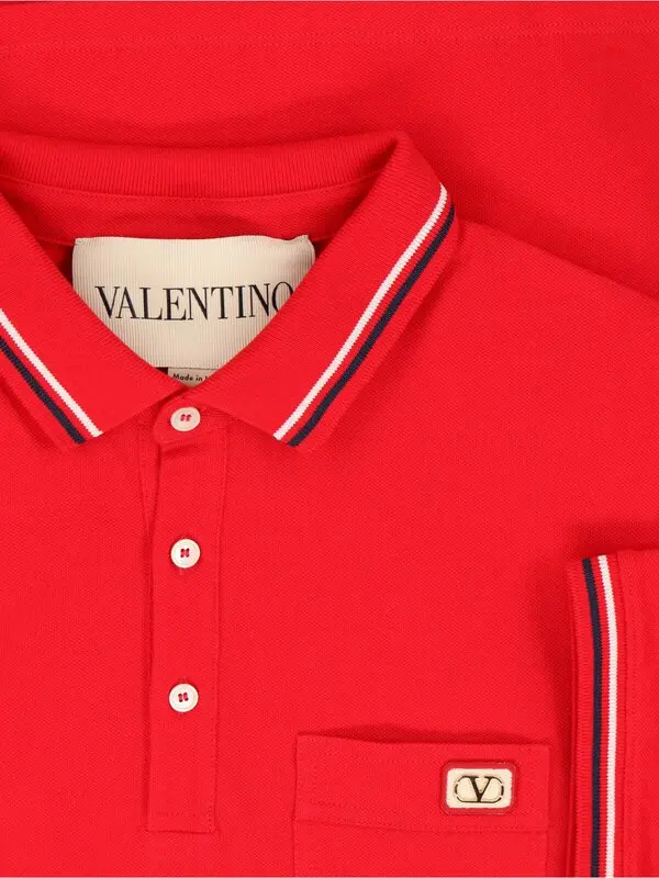 Valentino Garavani Vlogo Signature" Polo Shirt