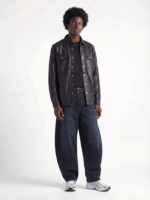 Sacai Barrel Wide Jeans - Black