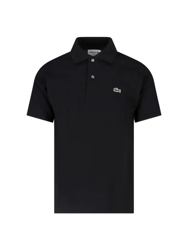 Lacoste Pima' Polo Shirt - Black