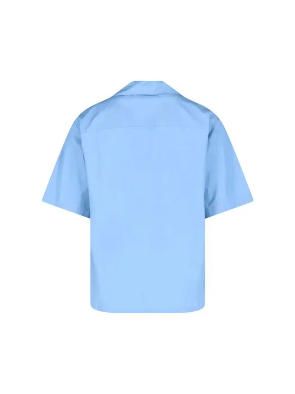 Marni Bowling Shirt - Light Blue