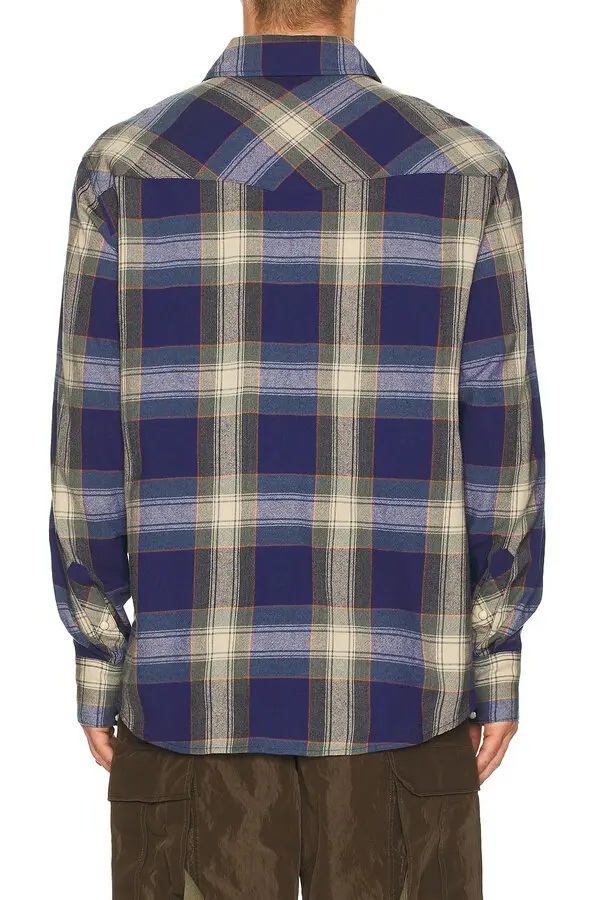 Visvim Four Corners Check Long Sleeve Shirt
