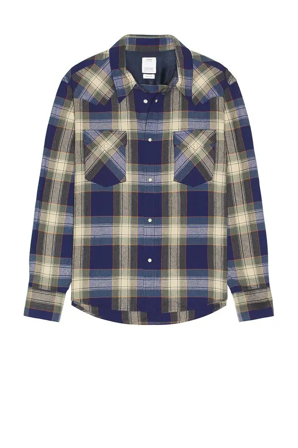 Visvim Four Corners Check Long Sleeve Shirt